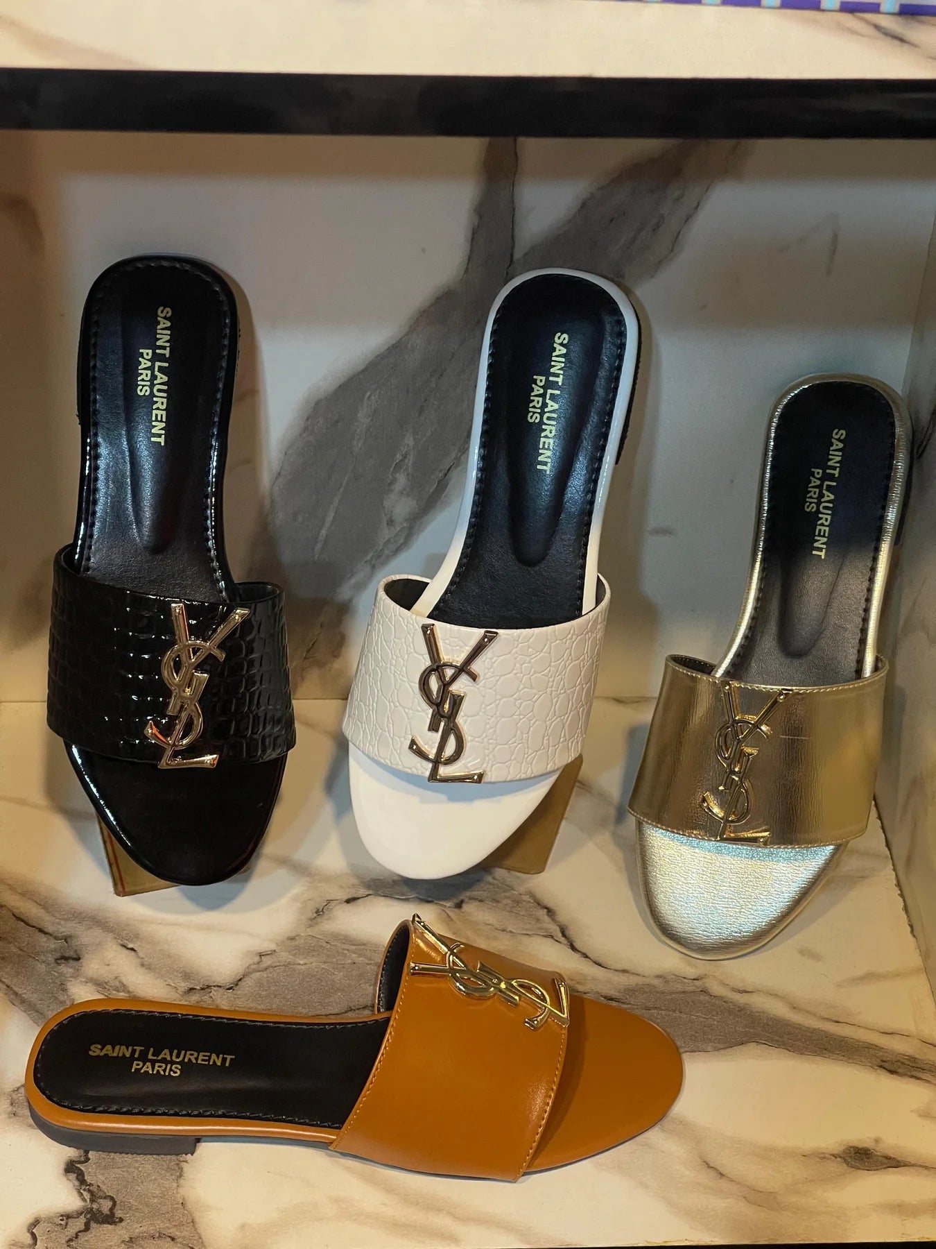 Elegant Ysl Flats – Fashease